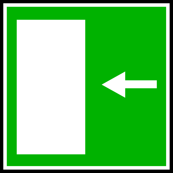 Emergency Exit Signs Clipart | Free download on ClipArtMag