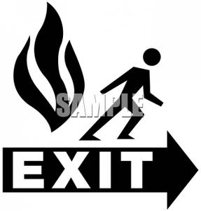 Emergency Exit Signs Clipart | Free download on ClipArtMag