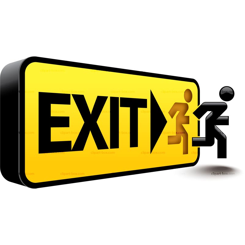 Emergency Exit Signs Clipart | Free download on ClipArtMag