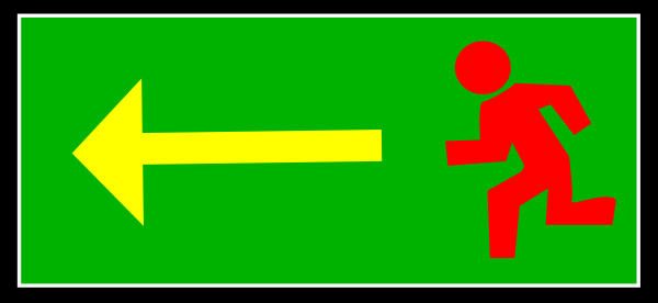 Emergency Exit Signs Clipart | Free download on ClipArtMag