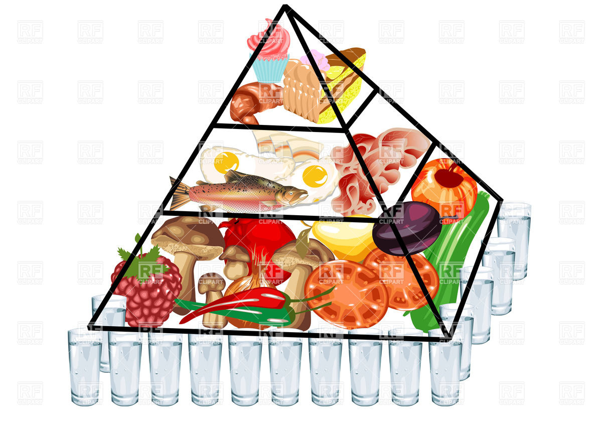Food Pyramid Clipart | Free download on ClipArtMag