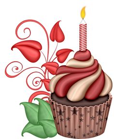 Happy Birthday Cupcake Clipart | Free download on ClipArtMag