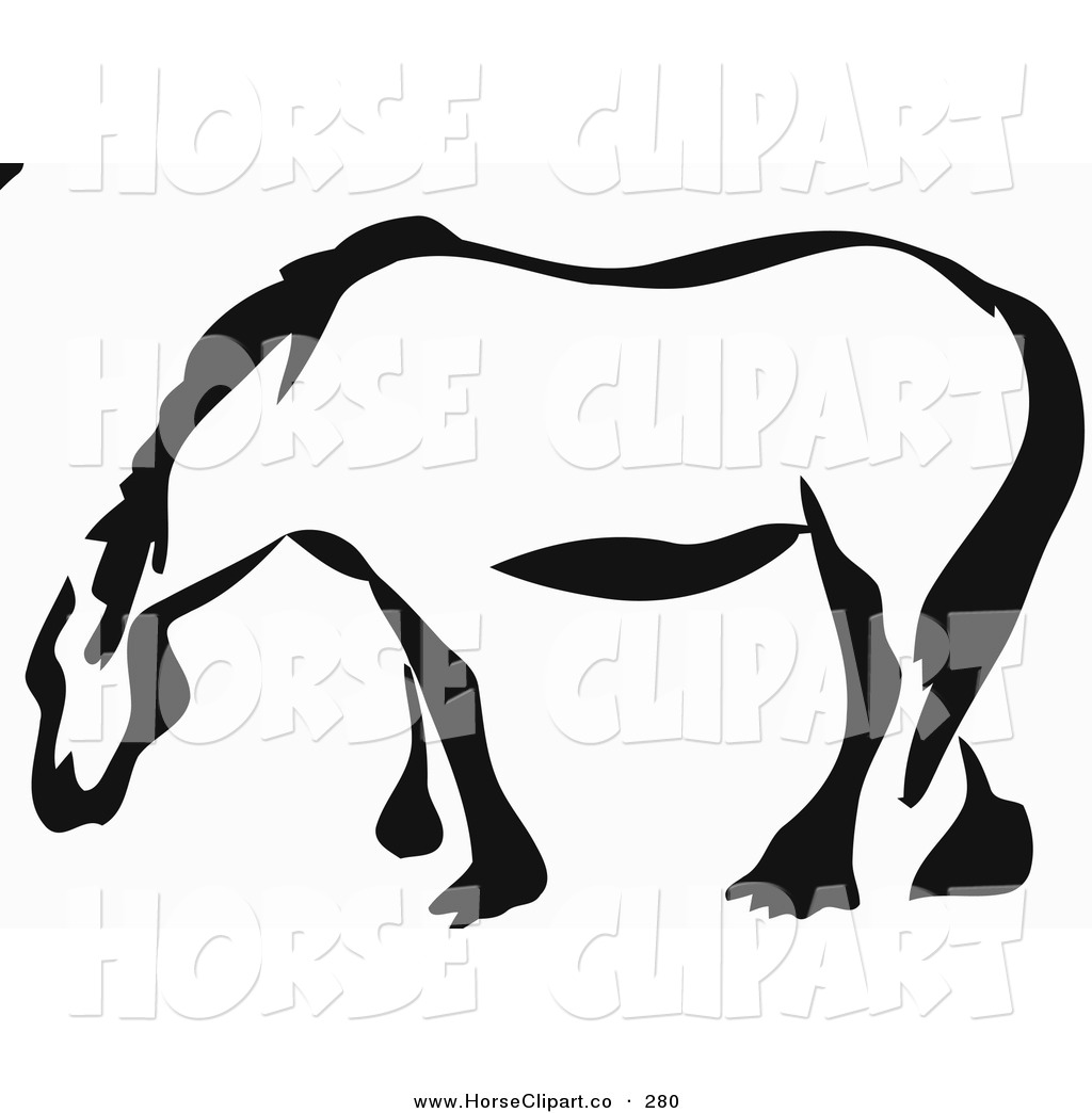 Horse Clipart Black And White | Free download on ClipArtMag