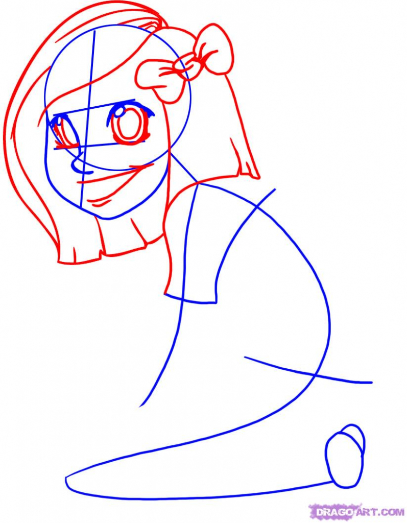 How To Draw A Cartoon Person | Free download on ClipArtMag