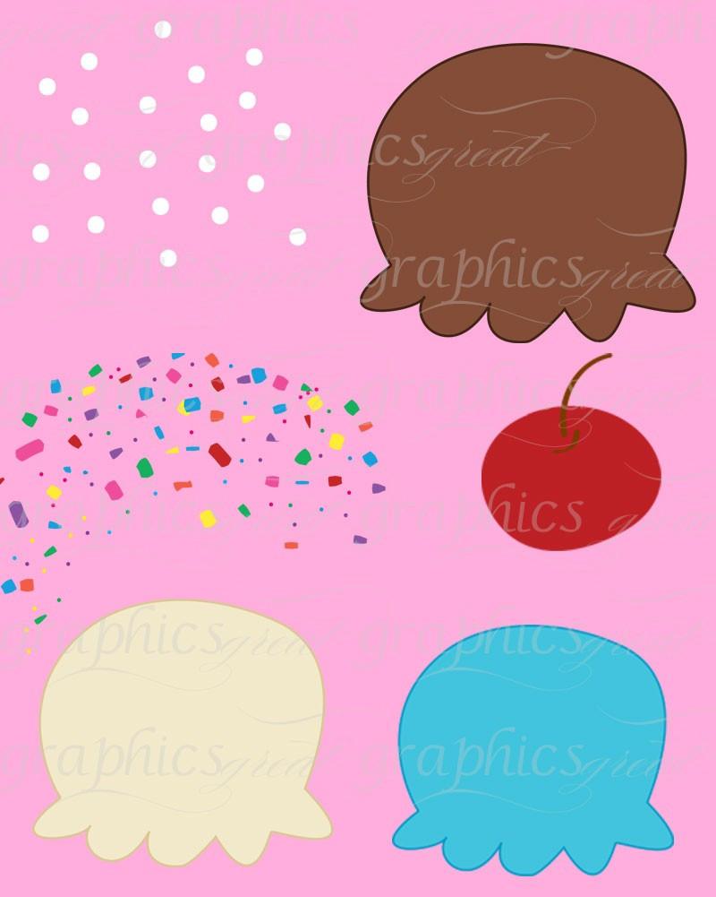 Ice Cream Party Clipart | Free download on ClipArtMag