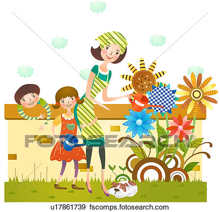 Kids Gardening Clipart | Free download on ClipArtMag