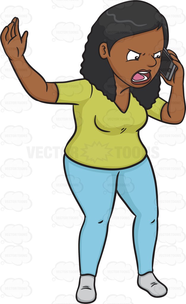 Mad Girl Clipart | Free download on ClipArtMag