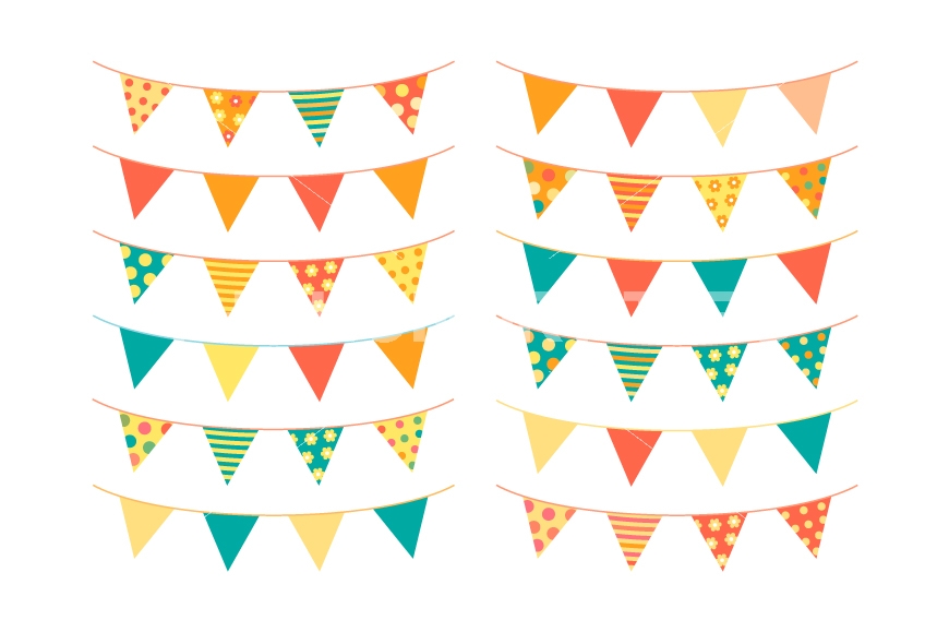 Pennant Flag Clipart | Free download on ClipArtMag