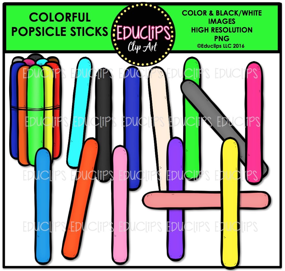 Popsicle Stick Clipart | Free download on ClipArtMag