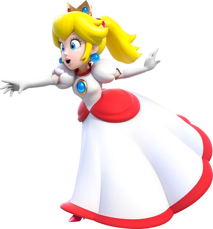 Princess Peach Clipart | Free download on ClipArtMag