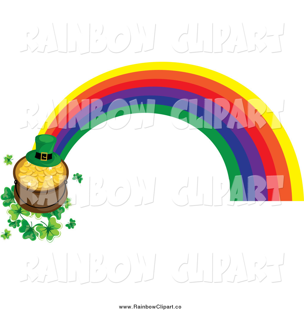 Rainbow With Pot Of Gold Clipart | Free download on ClipArtMag
