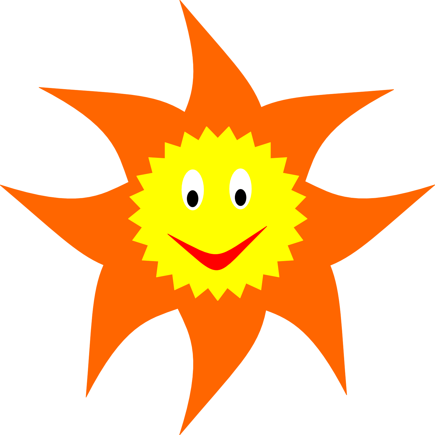 Sun Rays Clipart | Free download on ClipArtMag