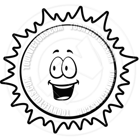 Sunshine Clipart Black And White | Free download on ClipArtMag