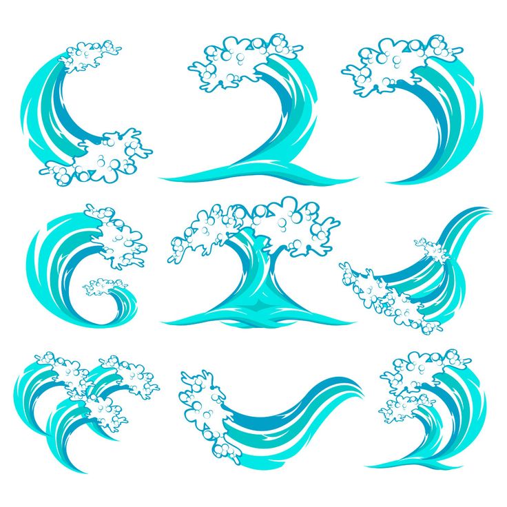 Wave Pattern Clipart | Free download on ClipArtMag